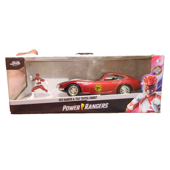 Jada Toys | Toys | Jada Toys Power Rangers Red Ranger And 967 Toyota ...